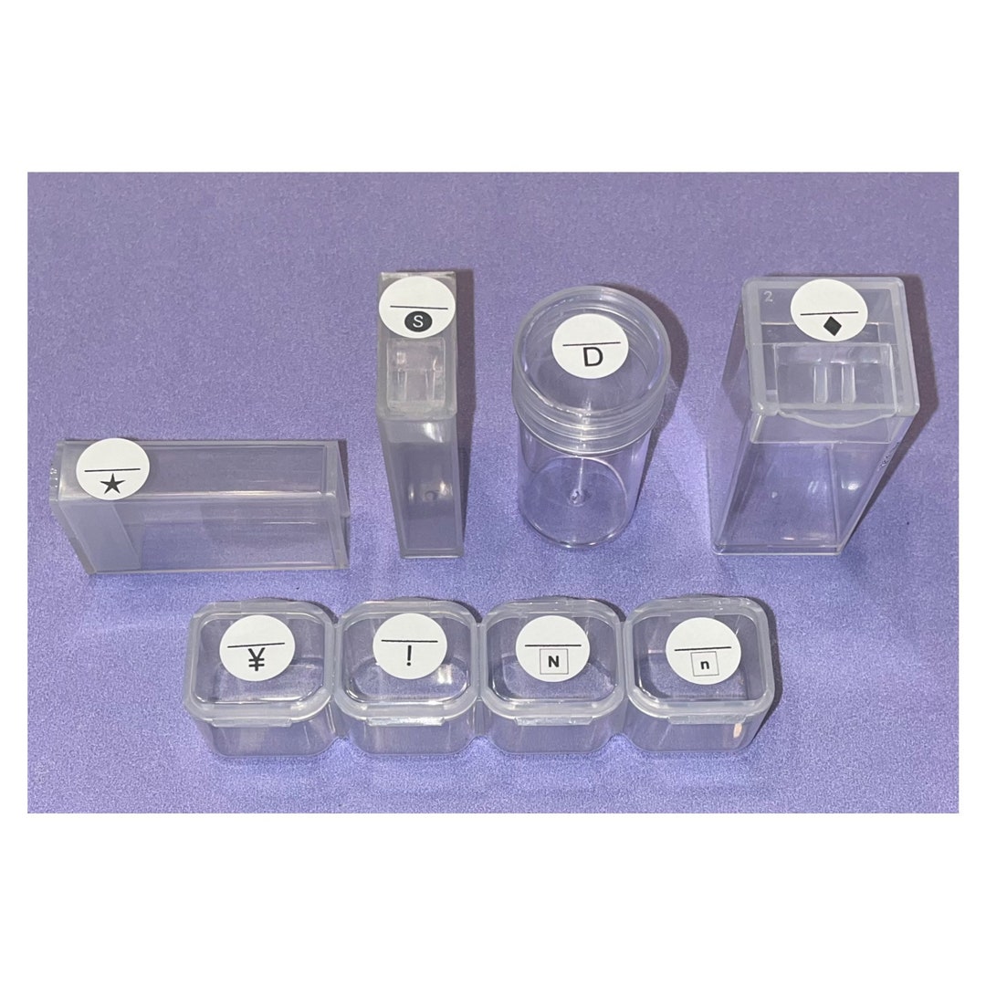 Diamond Painting Symbol Labels 1/2 Circle Labels That Fit ALL SIZES of ...