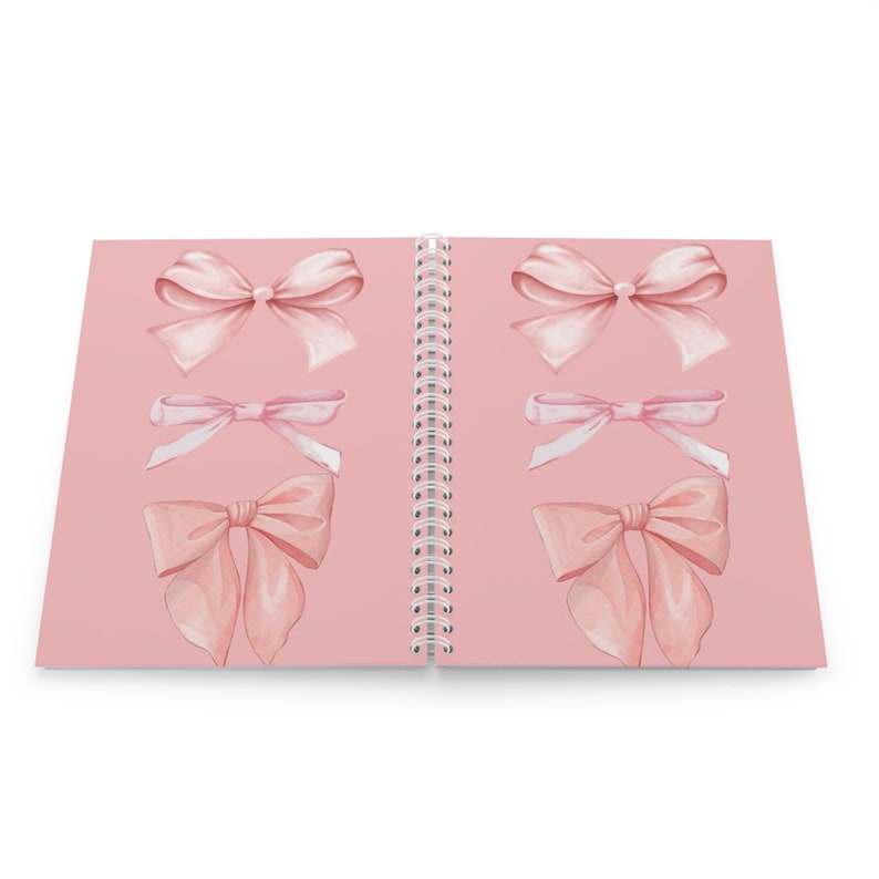 Beautiful Pink Spiral Notebook - Etsy