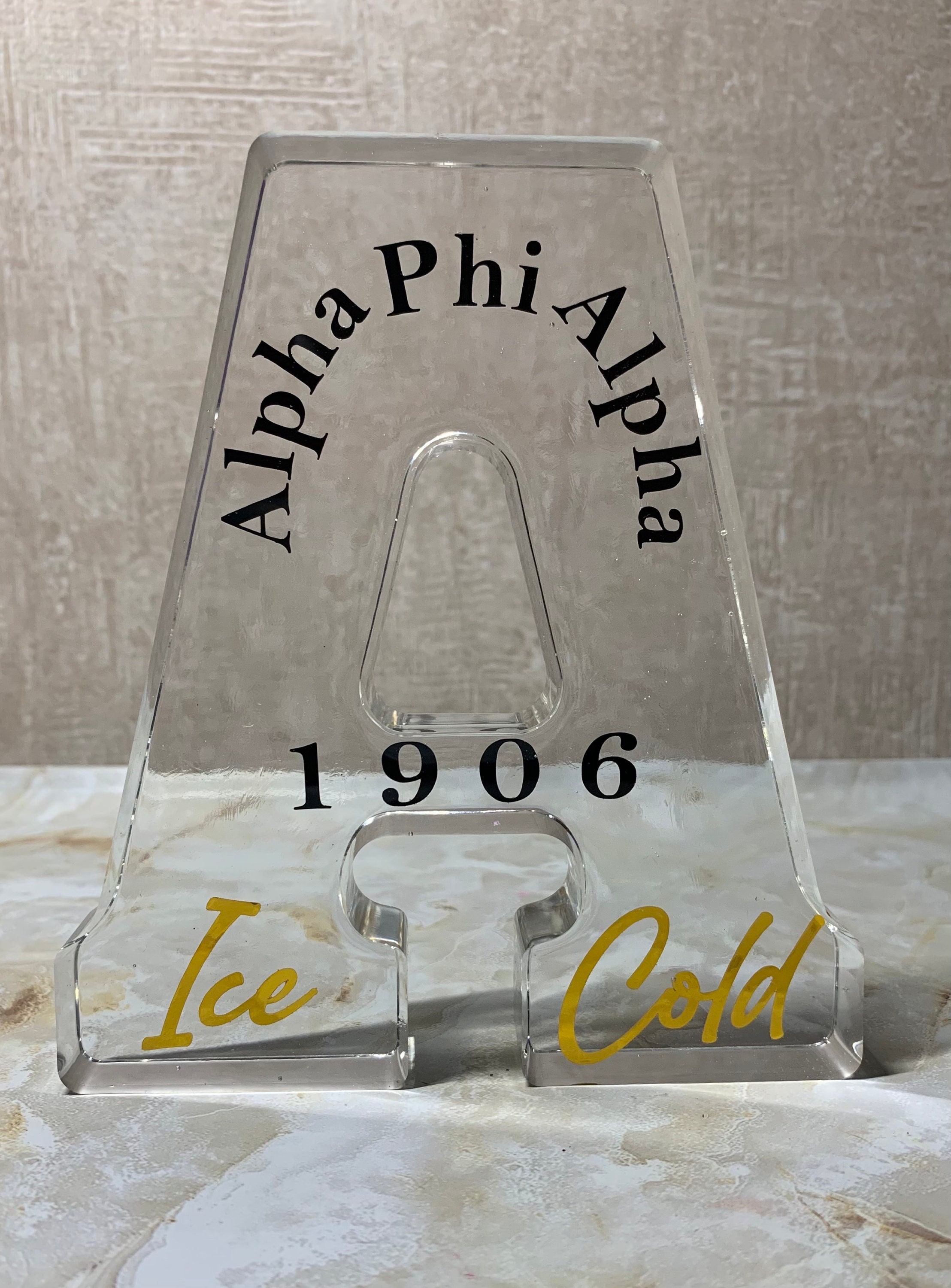 Alpha Phi Alpha ice Cold Lamp - Etsy