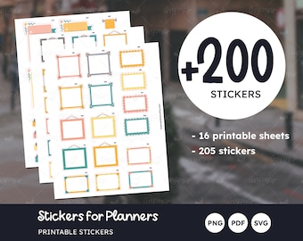 Jot Some Notes Labels // Volume 5 set of 24 Item 1134 - Etsy