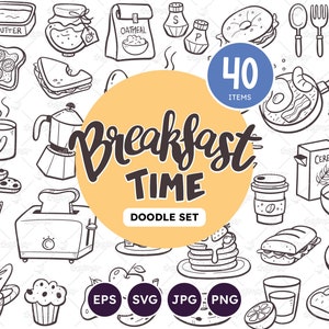 Breakfast Food - Etsy