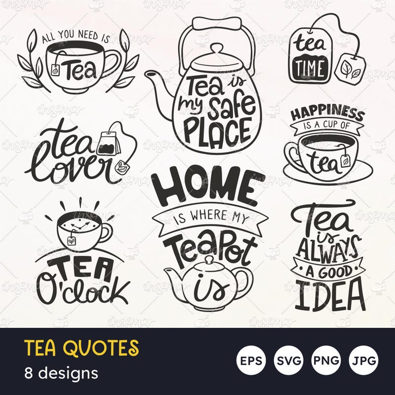 Tea Quotes - Etsy