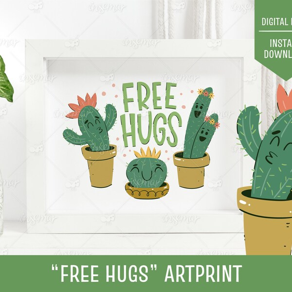 Free Hugs Printable - Etsy