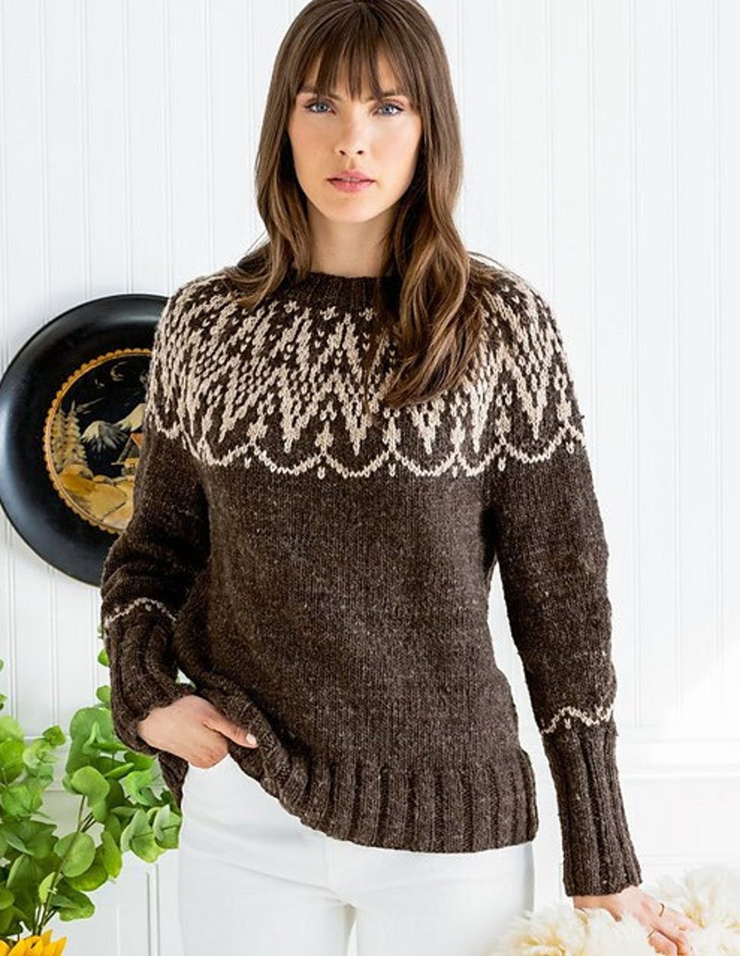 Noro Sweater Knitting Pattern, Noro Brioni Sweater Knitting Pattern in ...