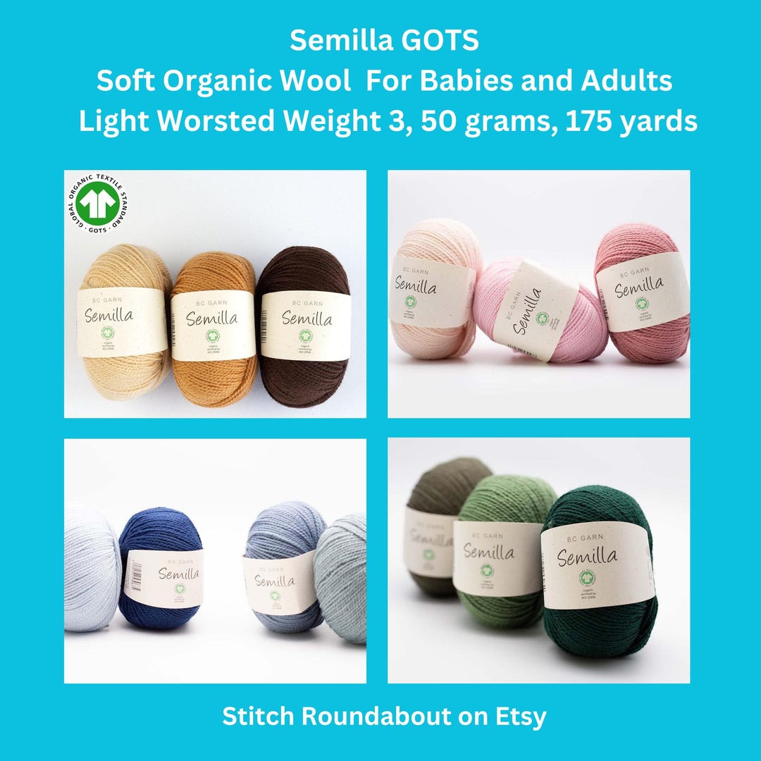 Semilla by BC Garn | Soft Organic Wool for Babies and Adults | GOTS ...