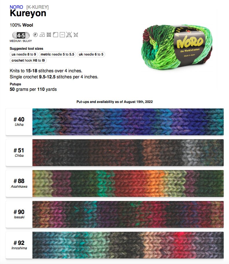 Noro Vest Knitting Kit / Noro Buttoned-down Vest Knitting Kit With Noro ...