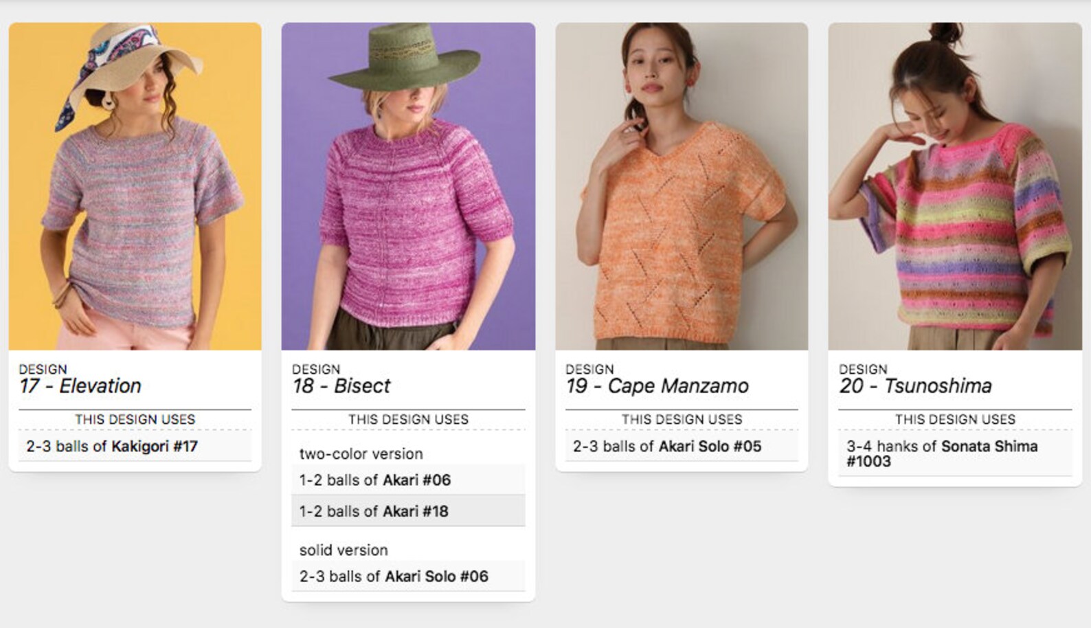Noro Magazine 22 Contains 27 Spring and Summer Knitting Patterns and 3 ...