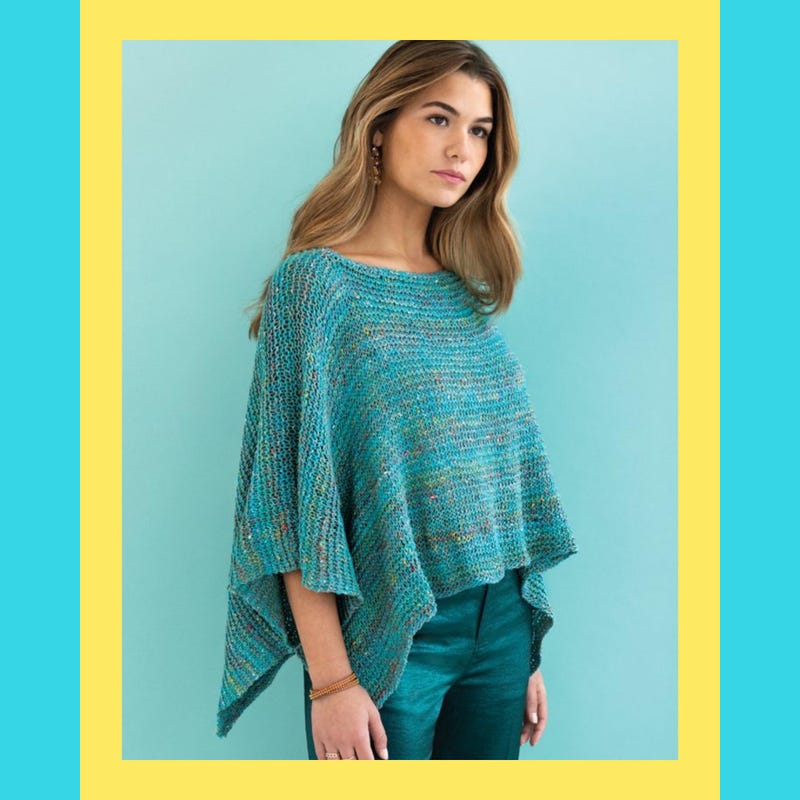 Poncho Top - Etsy