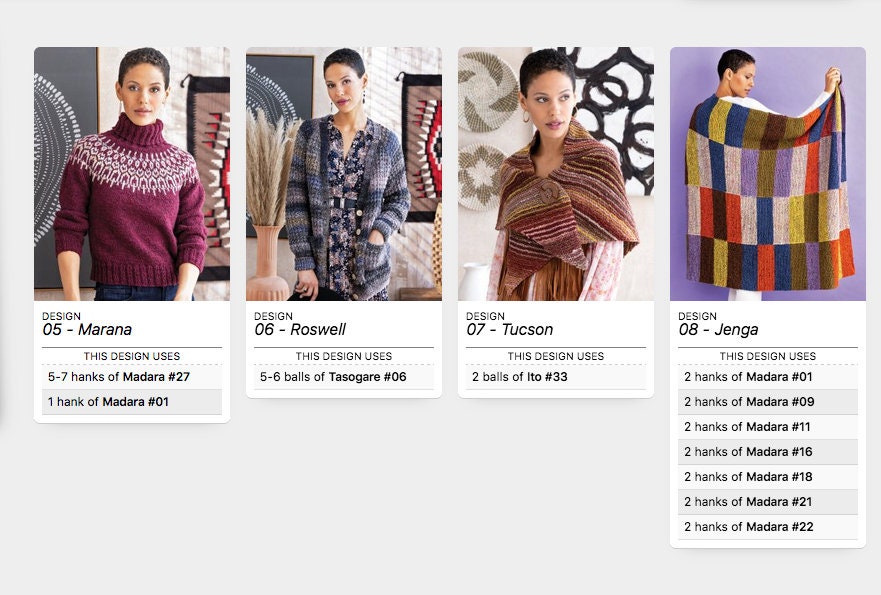 Noro Magazine 23 Contains 27 Fall and Winter Knitting Patterns and 3 ...