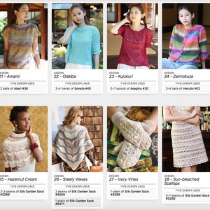 Noro Magazine 22 | Contains 27 Spring and Summer Knitting Patterns and ...