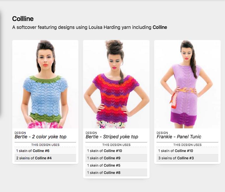 Louisa Harding Knitting Patterns Magazine - Colline | 14 Feminine Knits ...