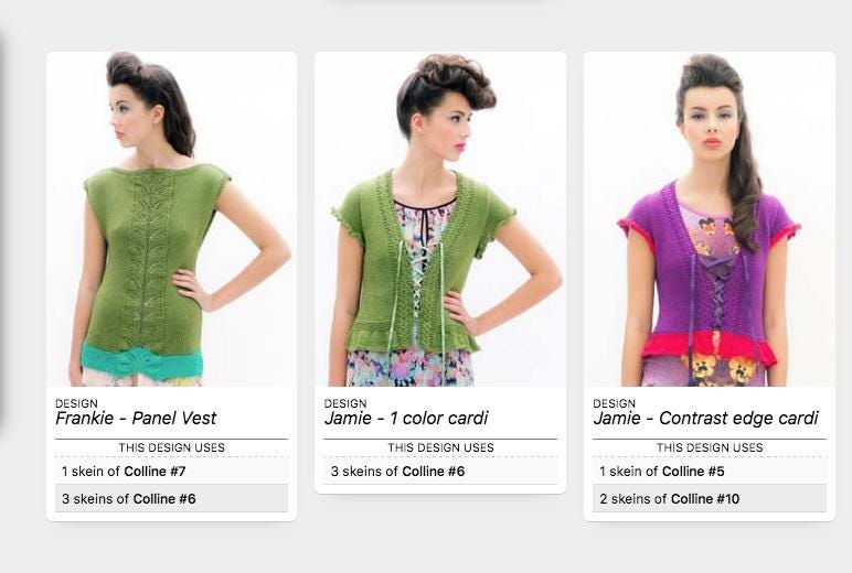 Louisa Harding Knitting Patterns Magazine - Colline | 14 Feminine Knits ...