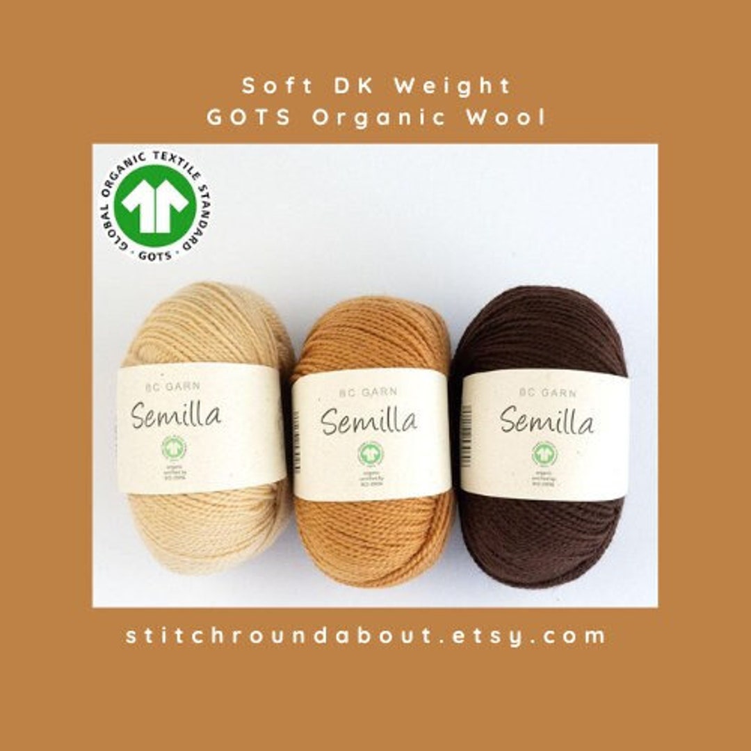 Semilla by BC Garn Soft Organic Wool for Babies and Adults GOTS Organic ...
