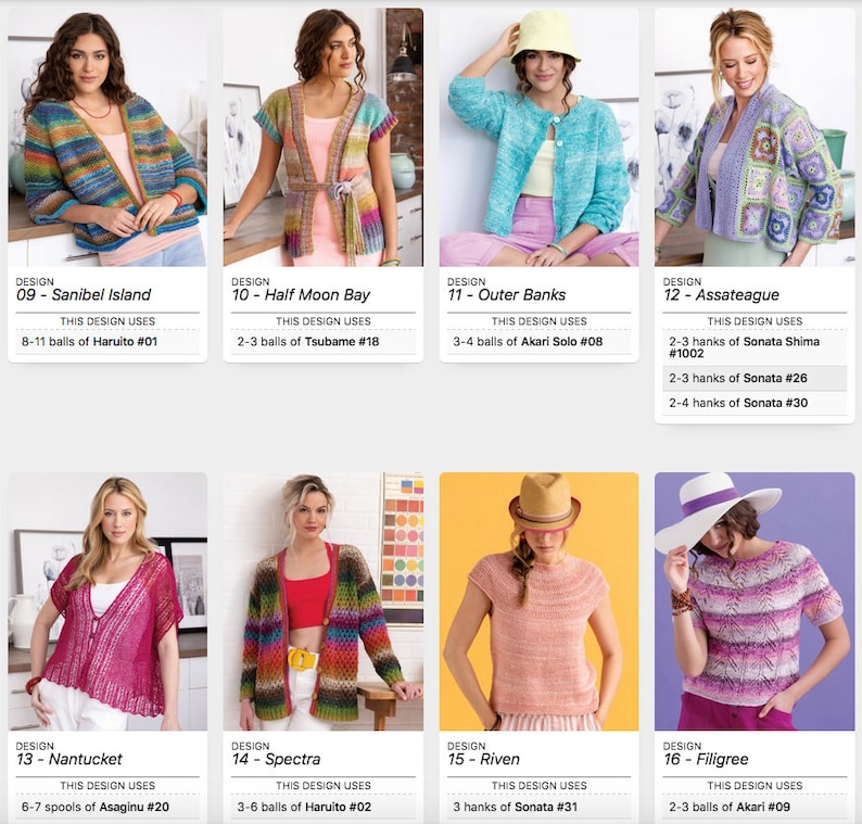 Noro Magazine 22 Contains 27 Spring and Summer Knitting Patterns and 3 ...