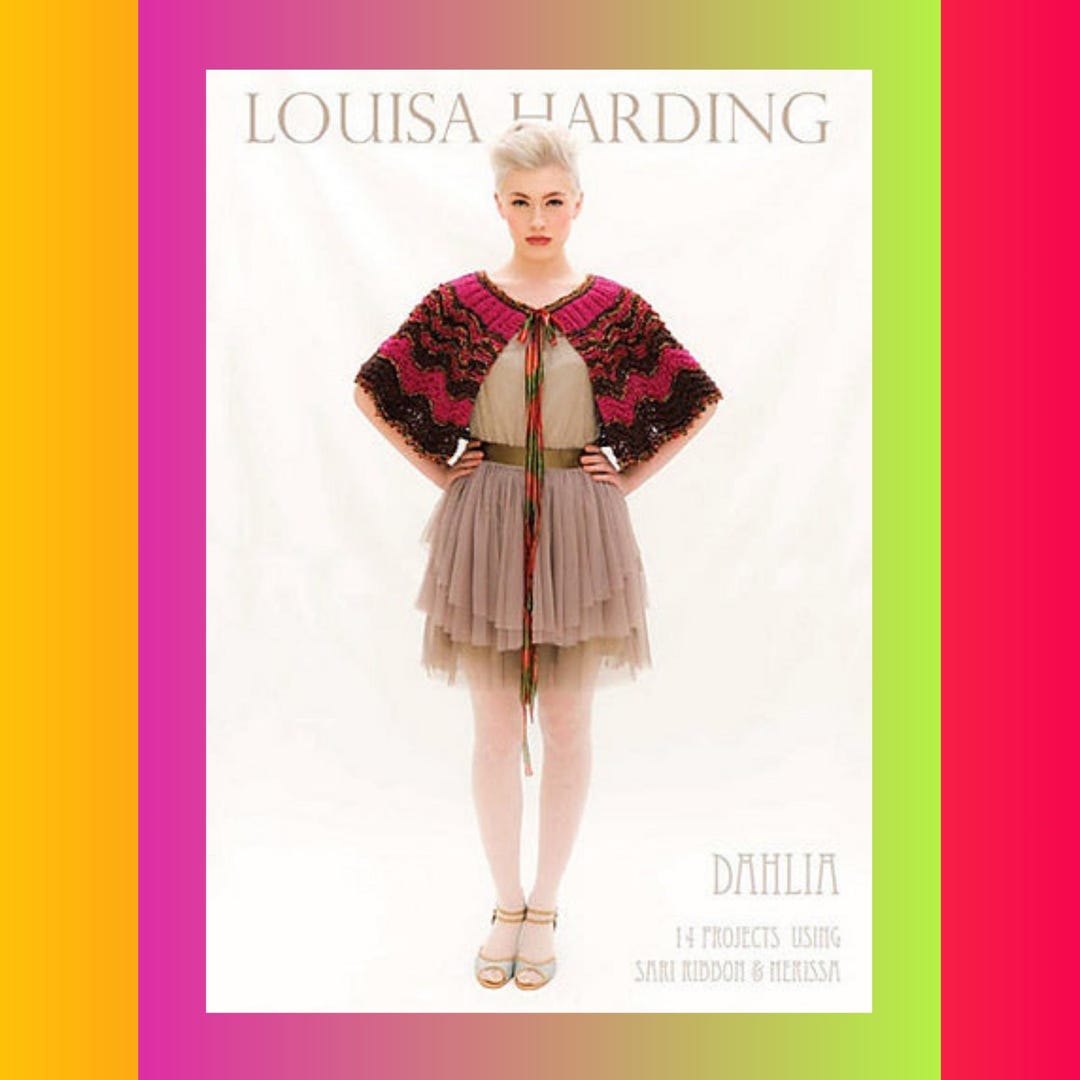 Louisa Harding Knitting Patterns Magazine - Dahlia | 14 Feminine Knits ...
