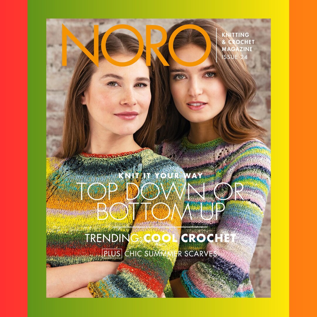 Noro Magazine 24 | Contains 22 Spring and Summer Knitting Patterns and ...