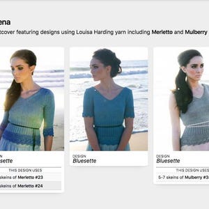 Louisa Harding Knitting Patterns Magazine - Athena | 15 Feminine Knits ...