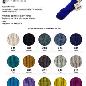 Noro Sonata Yarn, 100 Grams a Sport Weight Blend of Organic Cotton ...