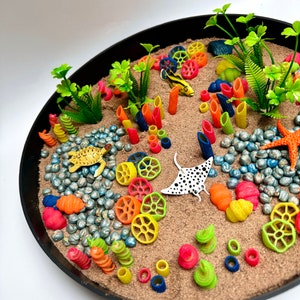 Under the Sea Sensory Play Kit Coral Reef Seaside Messy Play Tuff Tray ...