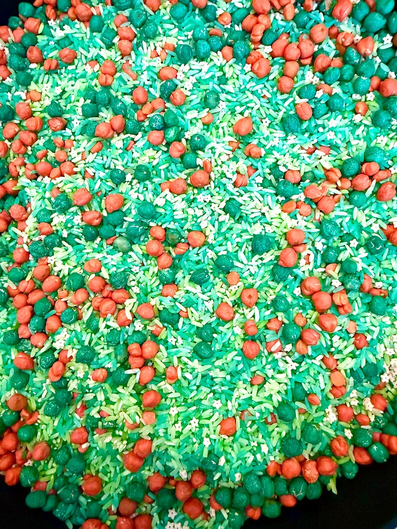 Cute Bunny Sensory Bin Themed Sensory Mix Play Set Carrot Patch Sensory ...