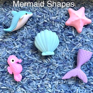 Mermaid Sensory Kit Sensory Bases Little Mermaid Play Pasta Coral Reef ...