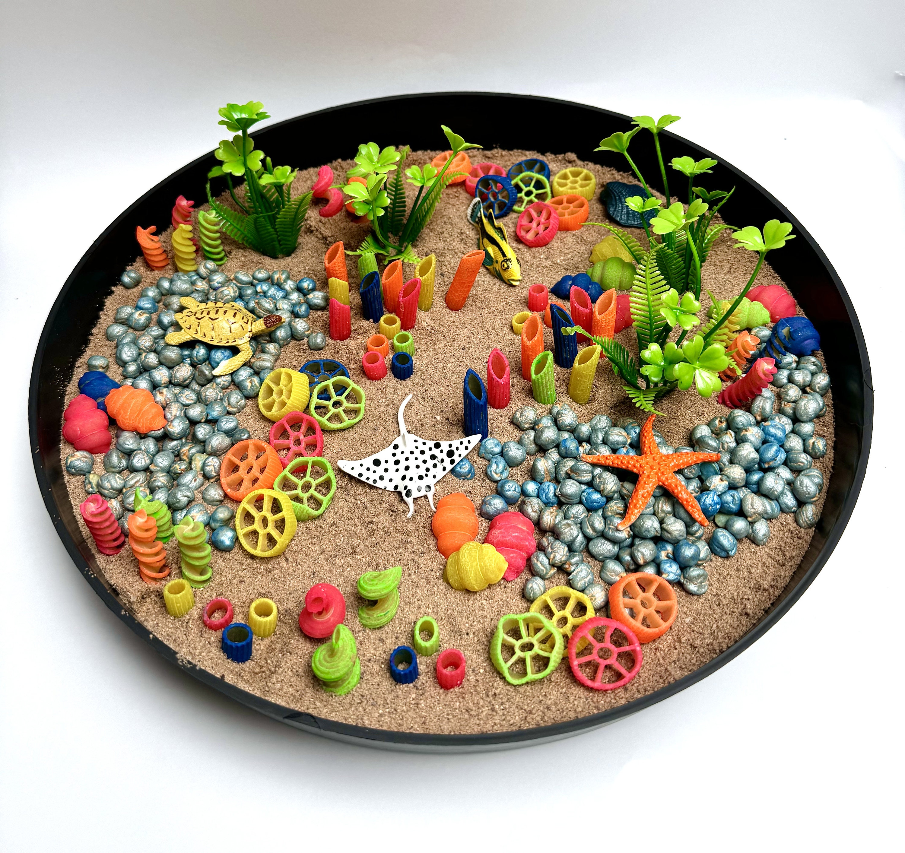 Under the Sea Sensory Play Kit Coral Reef Seaside Messy Play Tuff Tray ...