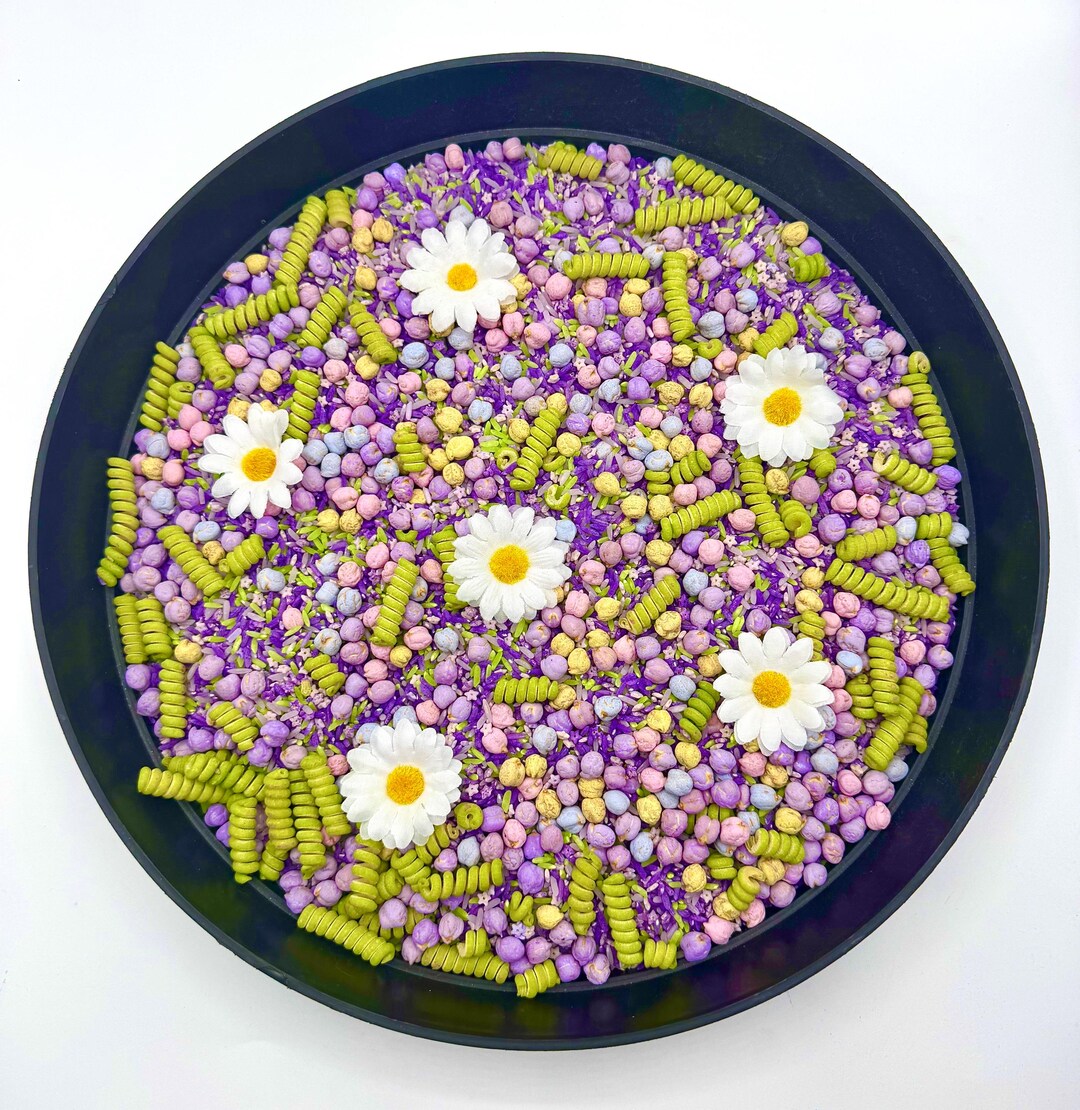 Spring Time Sensory Base Fairy Garden Themed Sensory Play Set Messy ...
