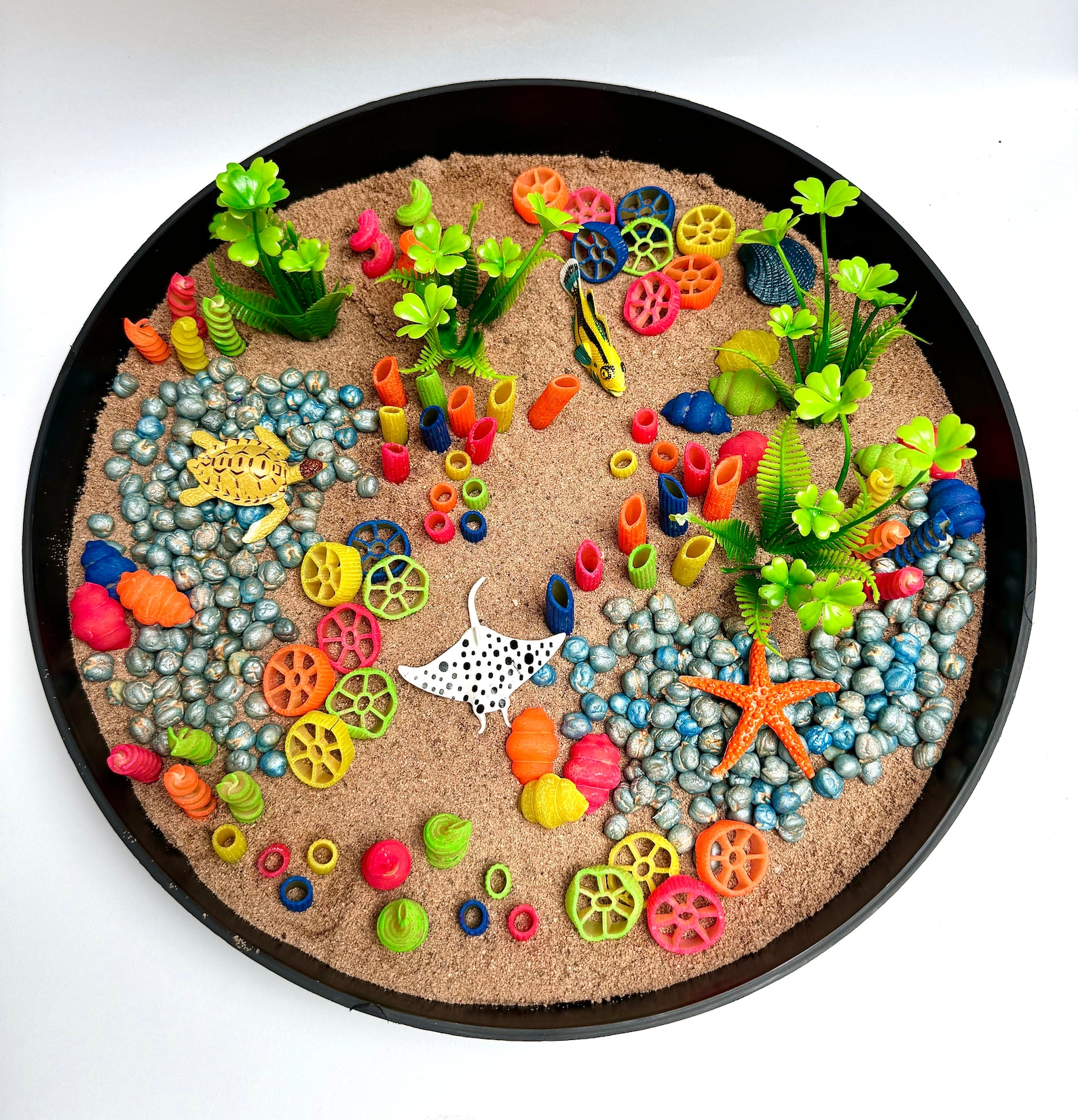 Under the Sea Sensory Play Kit Coral Reef Seaside Messy Play Tuff Tray ...
