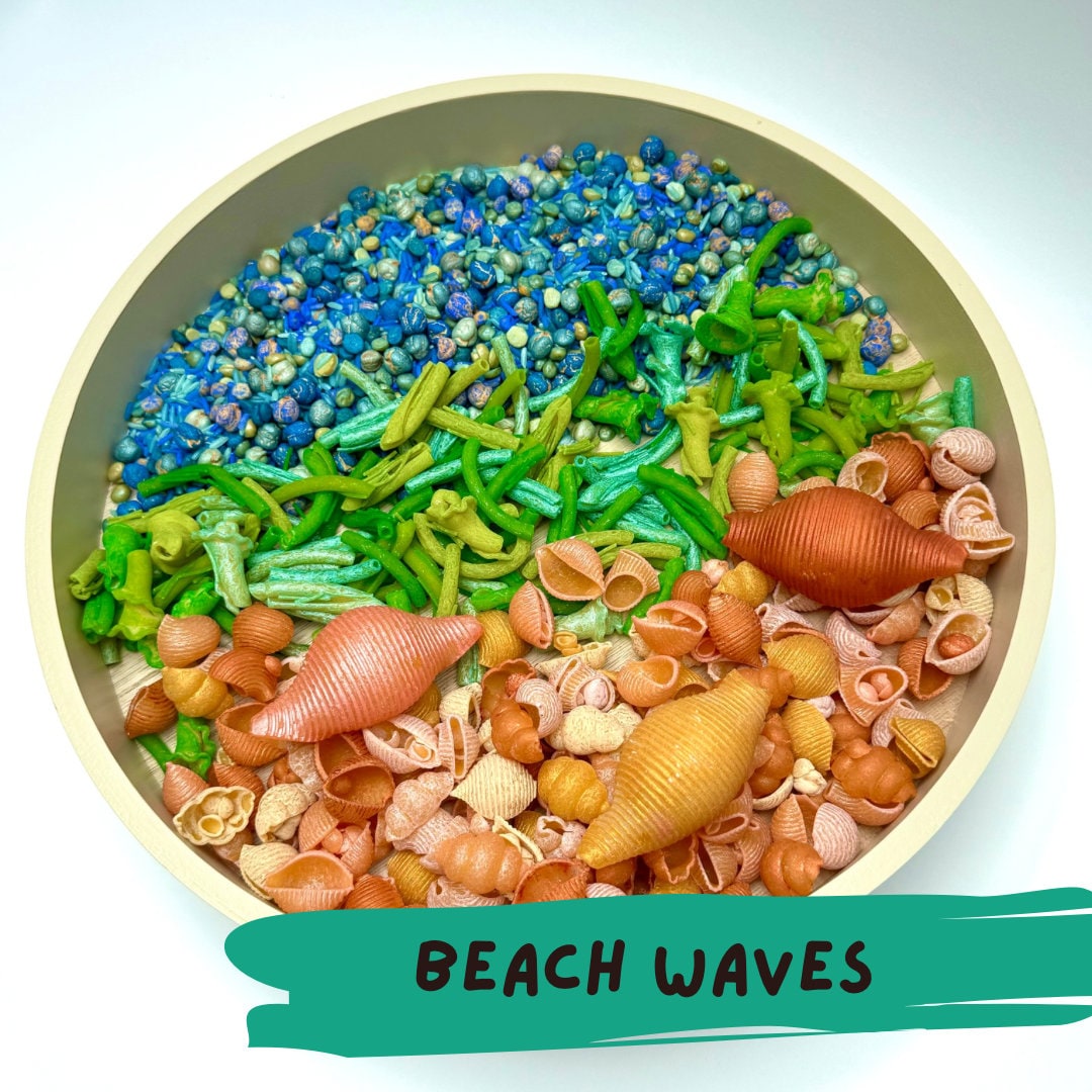 Seaside Ocean Sensory Beach Themed Sensory Play Tray Base Sensory Bin ...