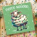Sheep Christmas Card - 'fleece Navidad' Illustrated Sheep Funny Pun ...