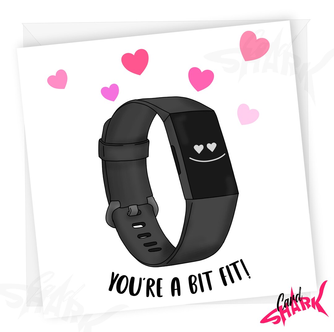 You're a Bit Fit! Funny Anniversary Day Card, Anniversary Card for Him ...
