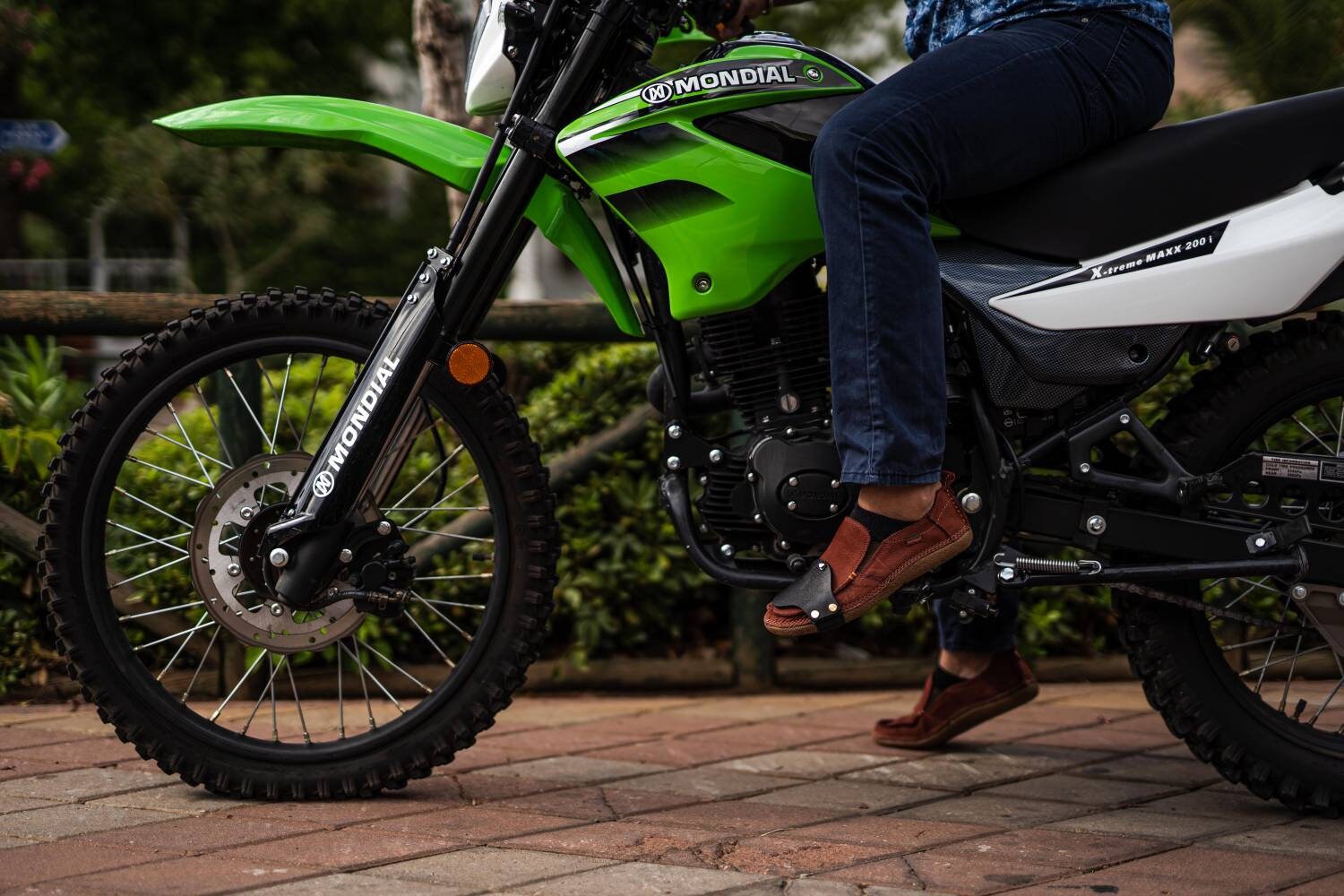 Leather Motorcycle Shifter Boot Protector - Unique Design - High ...