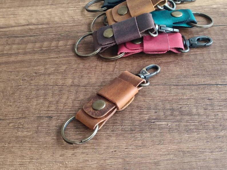 Leather Wallet Minimalist Square Cat Yellow High-quality Handmade ...