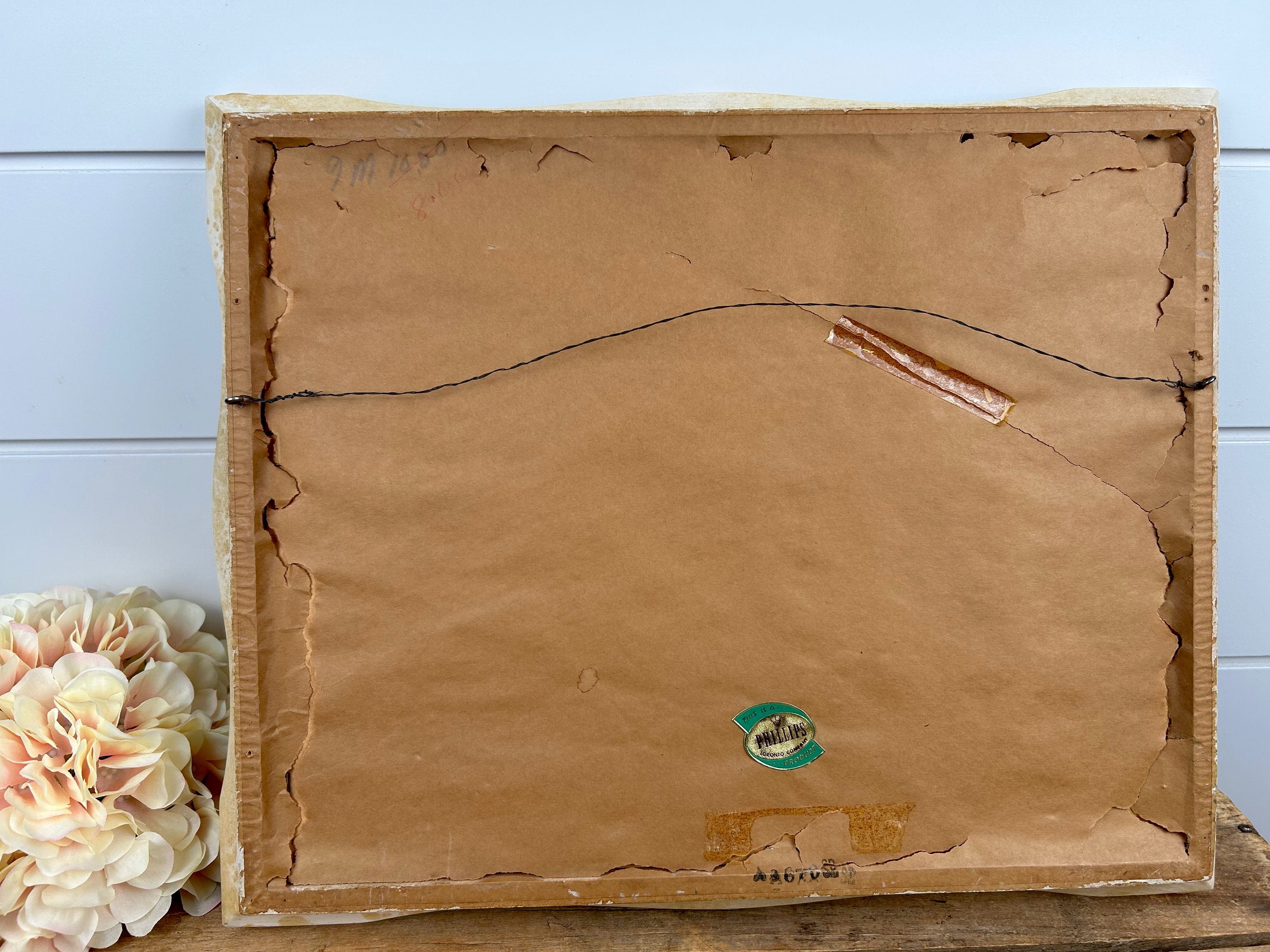 Vintage Cherry Jeffe Huldah Print, 1950's Woman at the Market Cherry ...