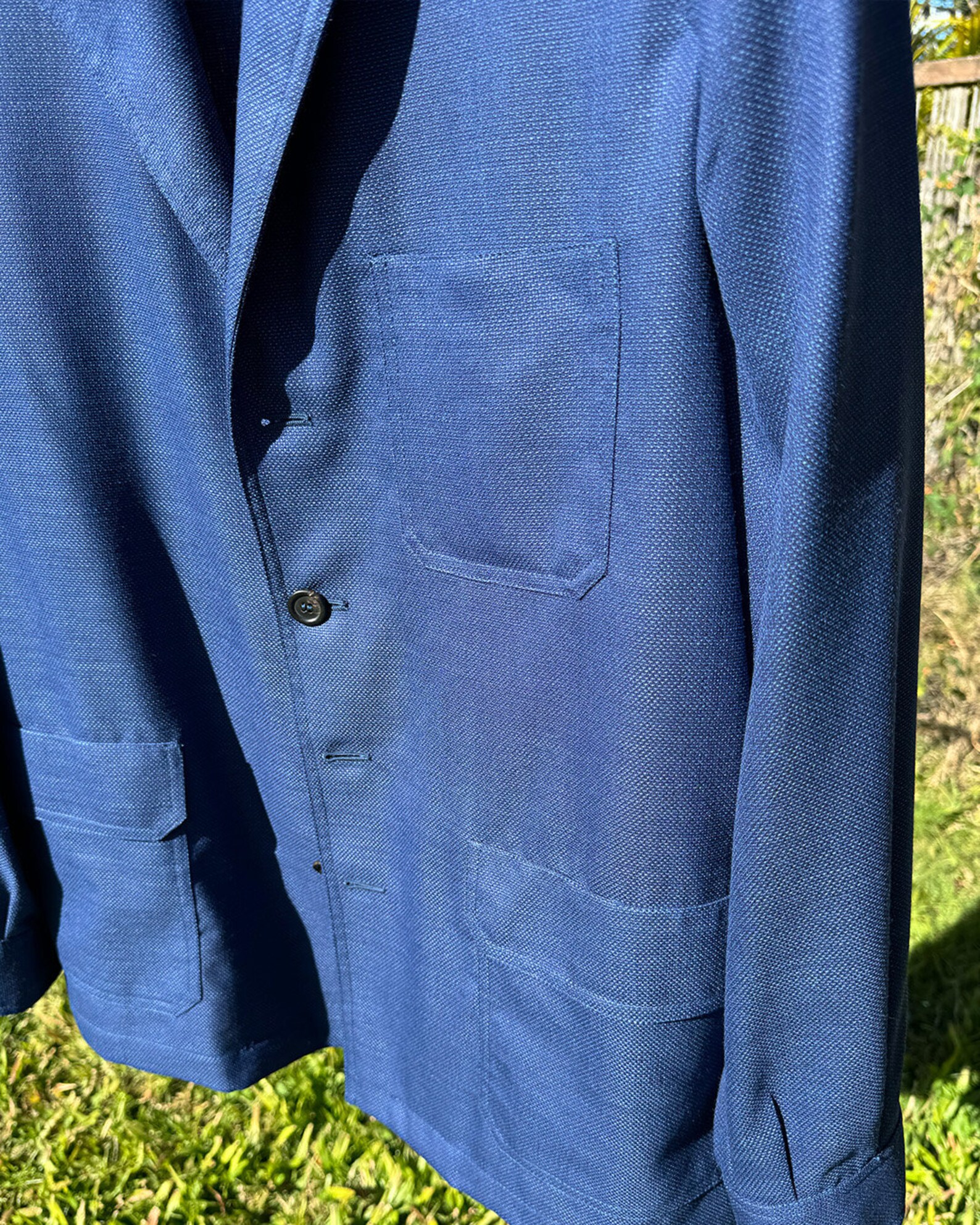 Handmade Teba Jacket - Lightweight Wool Sport Coat - Men's Tailored ...