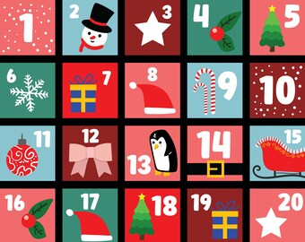 Outdoor Advent Calendar - Etsy