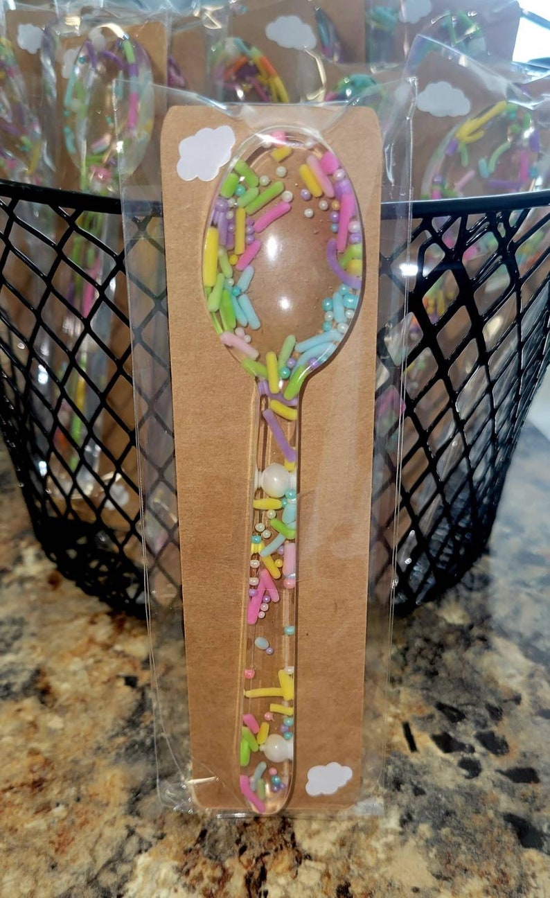On Cloud 9 Ice Cream Spoons Goodie Gifts Birthday Girl - Etsy