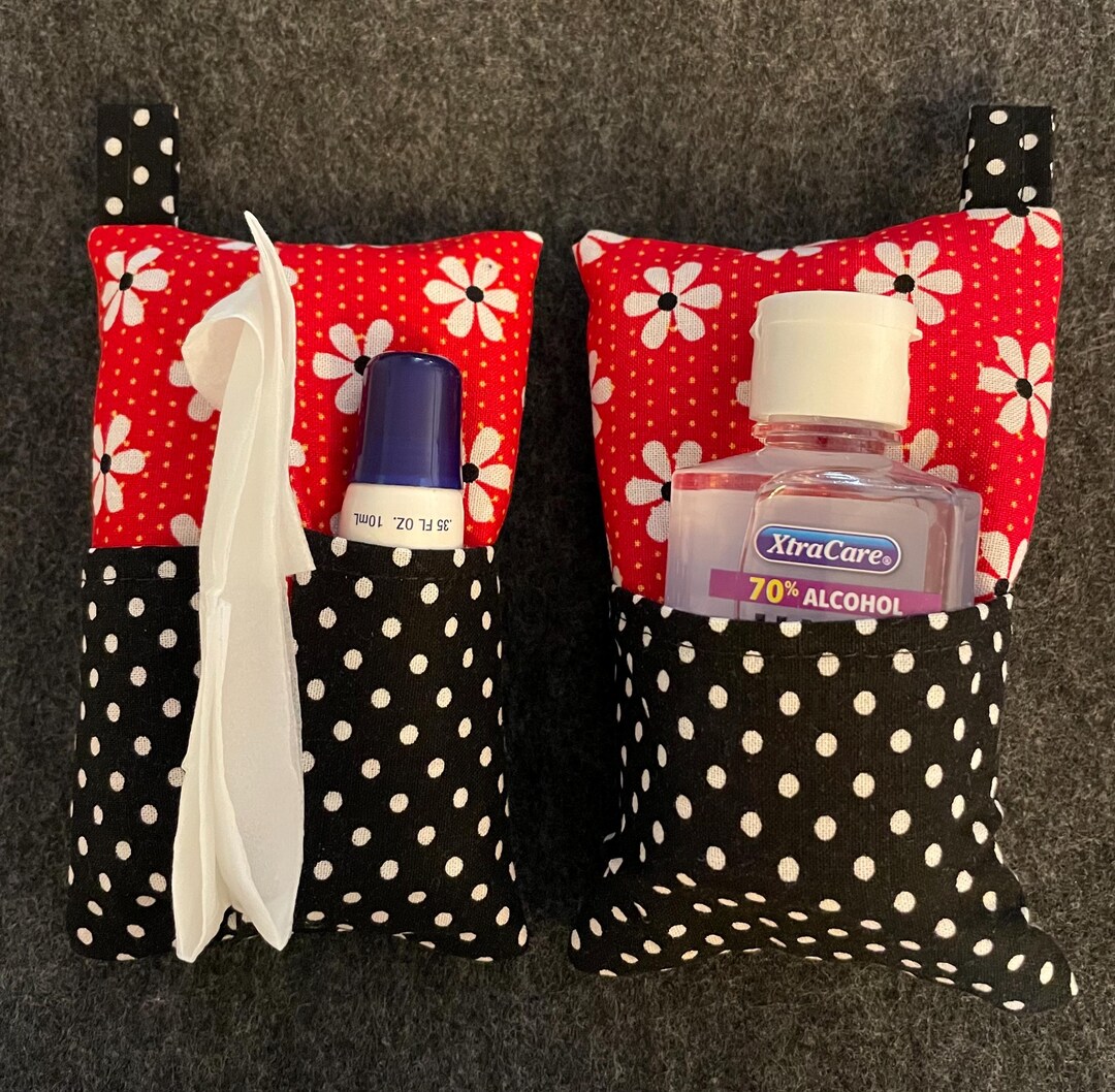 Tissue Holder With Pocket and Clippable Loop MULTIPLE PRINTS - Etsy