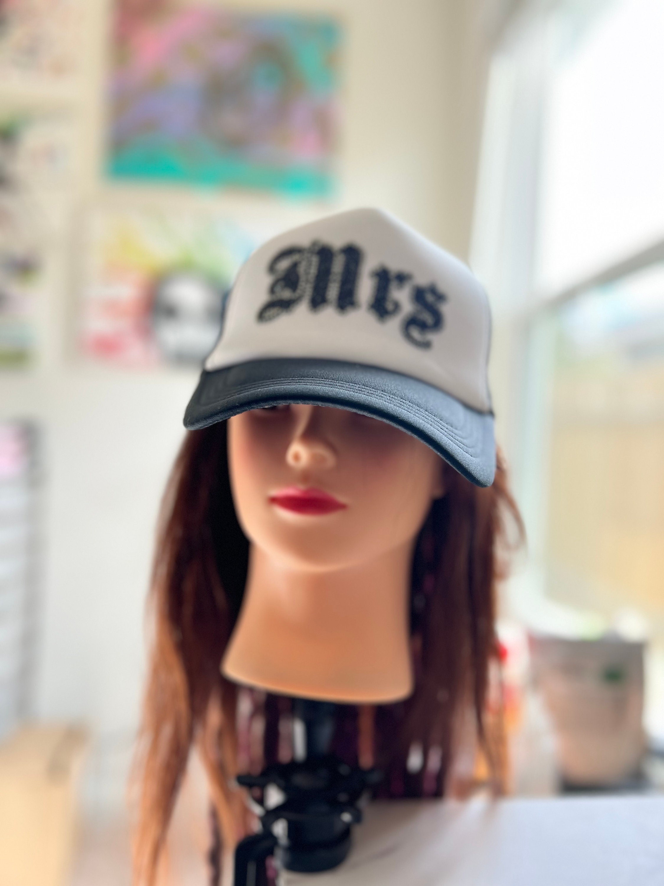 Custom Mrs Bedazzled Baseball Cap Bling Rhinestones Sparkle ...