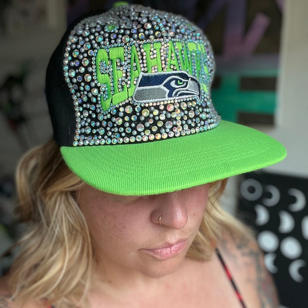 Seahawks Hat - Etsy