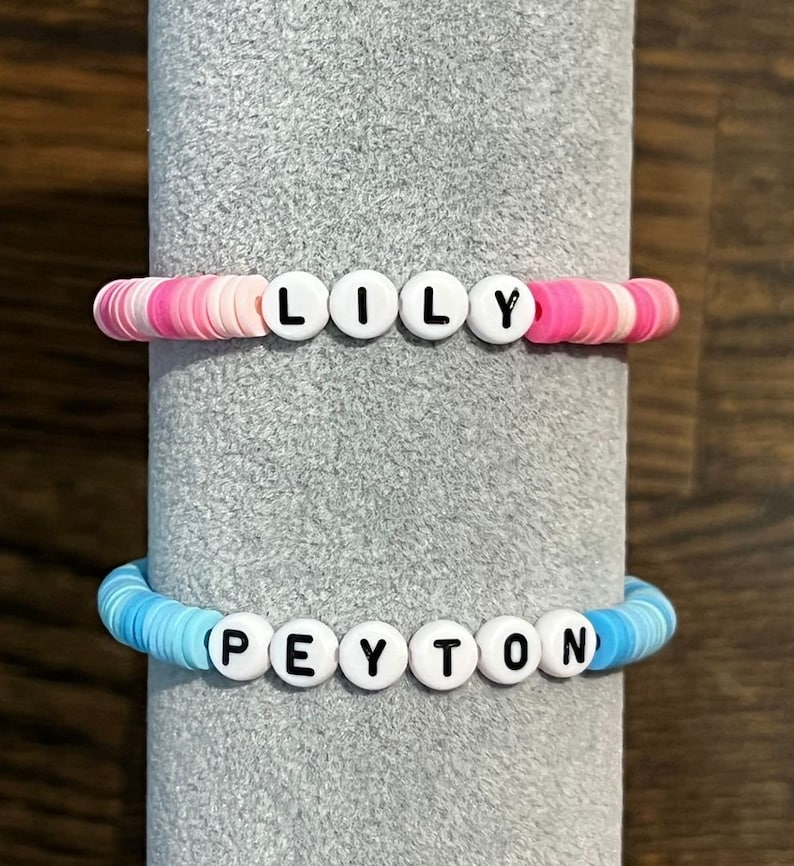 Personalized Handmade Bracelets - Etsy