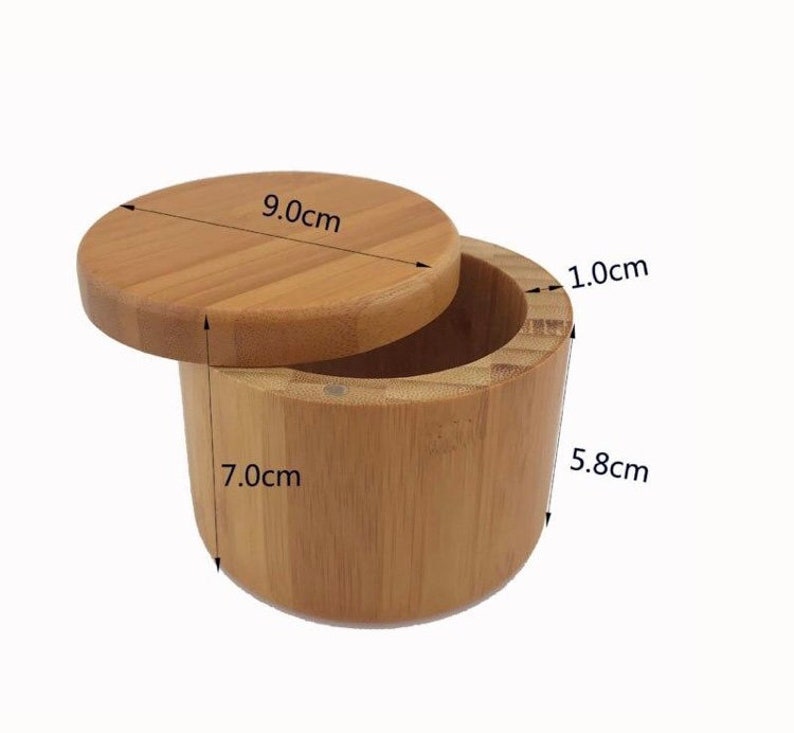 Handmade Wooden Salt Pot Wooden Spice Pot Wooden Salt - Etsy