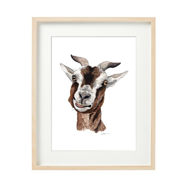 Goat Print - Etsy UK