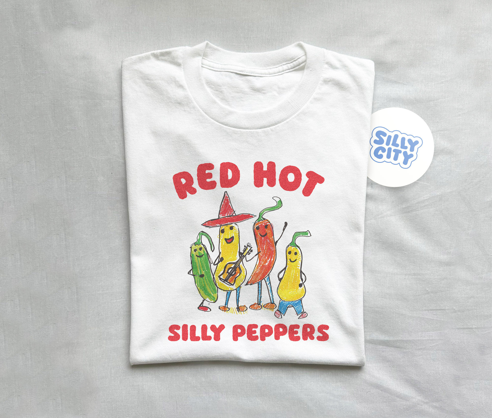 Silly Peppers - Unisex T Shirt - Etsy