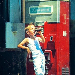 Vintage Cola Tin Signs 12 Varieties Available Nostalgic Wall Decor - Etsy