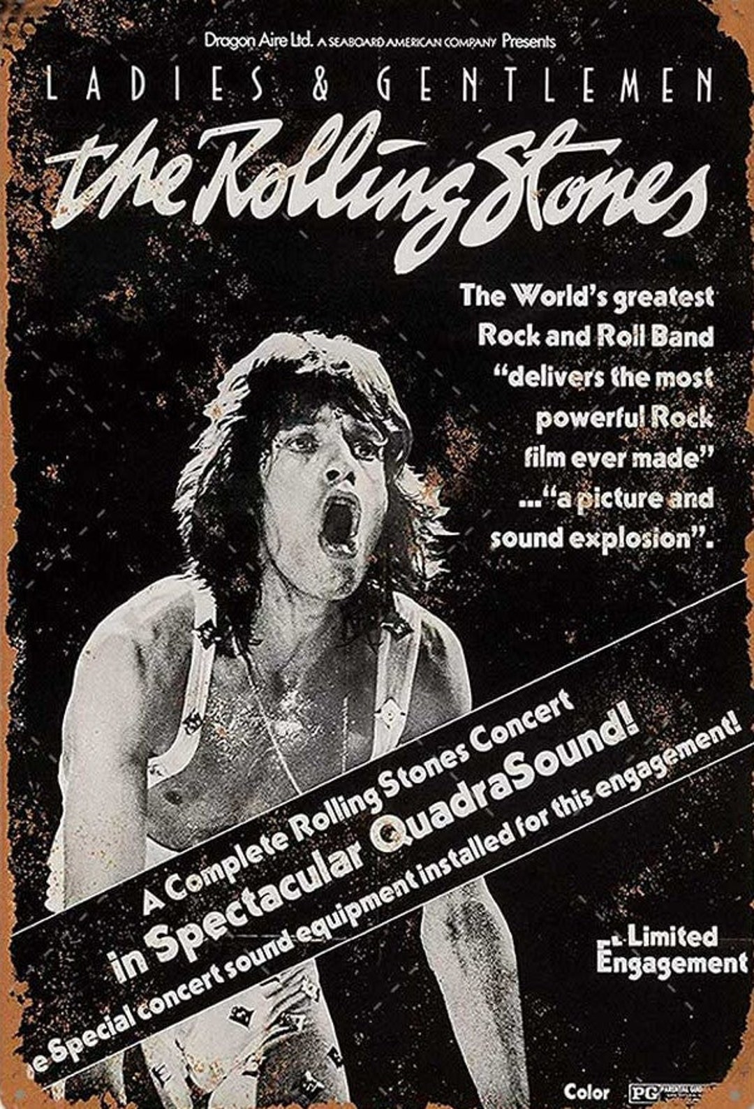 Vintage Music Tin Signs 11 Varieties Available Nostalgic Wall Decor - Etsy