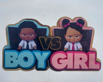 Boss Baby Gender - Etsy