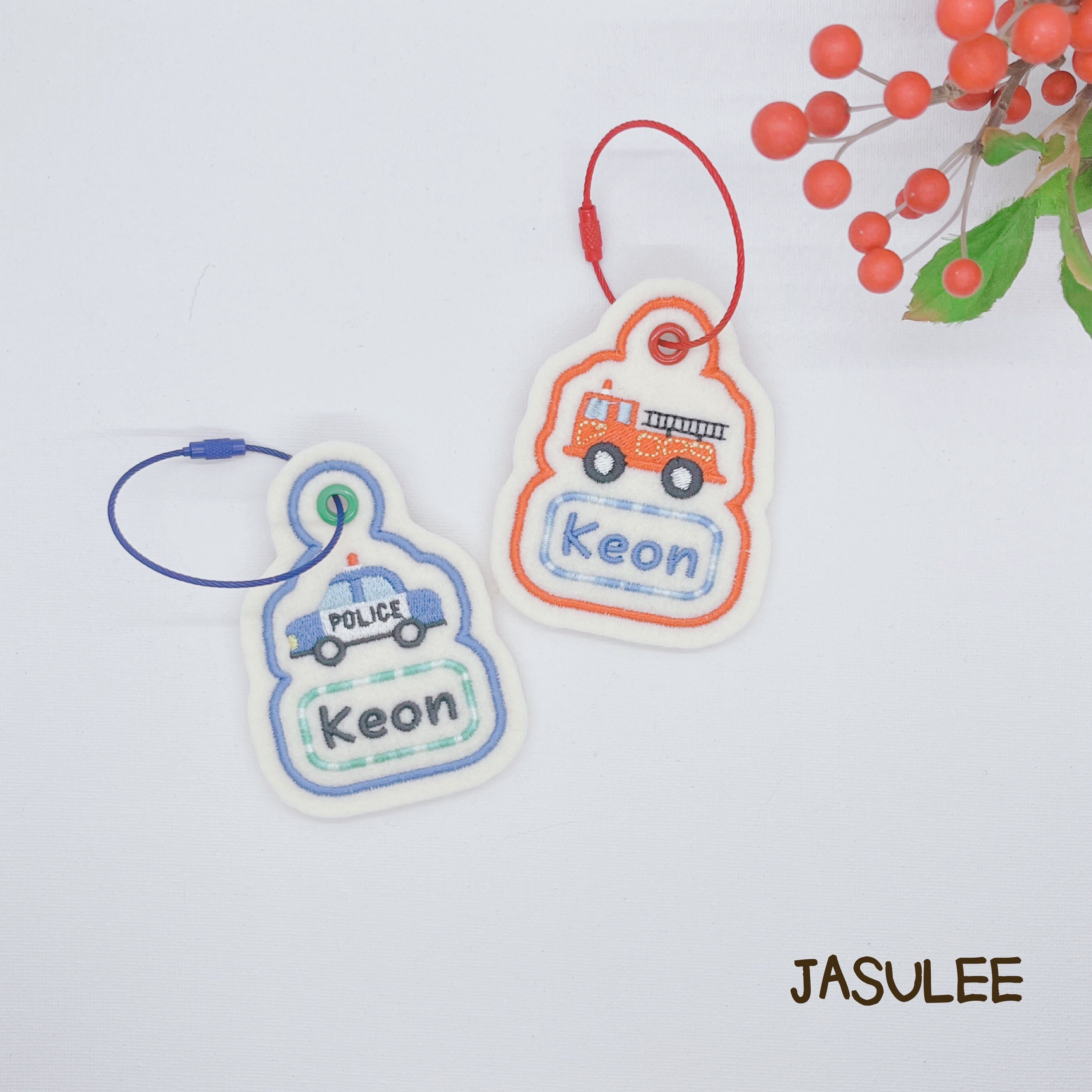 Mini Shape Name Tags, Personalized, Bag Tags, Lunch Bag Tags, Name Tags ...
