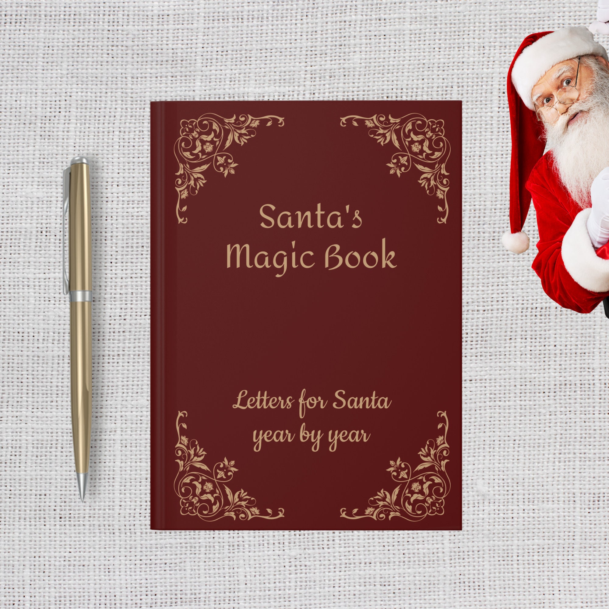 Letter to Santa, Santas Magic Book, Wishlist Book for Santa, Children ...