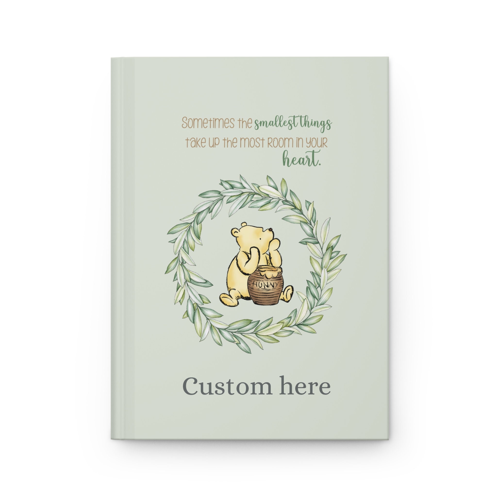 Custom Winnie the Pooh Guest Book Alternative Personalized - Etsy